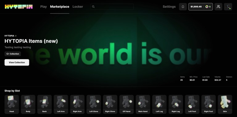 Unlocking Creativity: The HYTOPIA Marketplace Explained