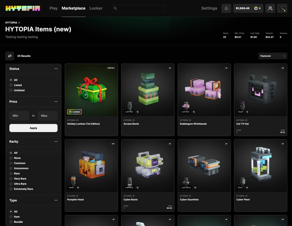 Unlocking Creativity: The HYTOPIA Marketplace Explained